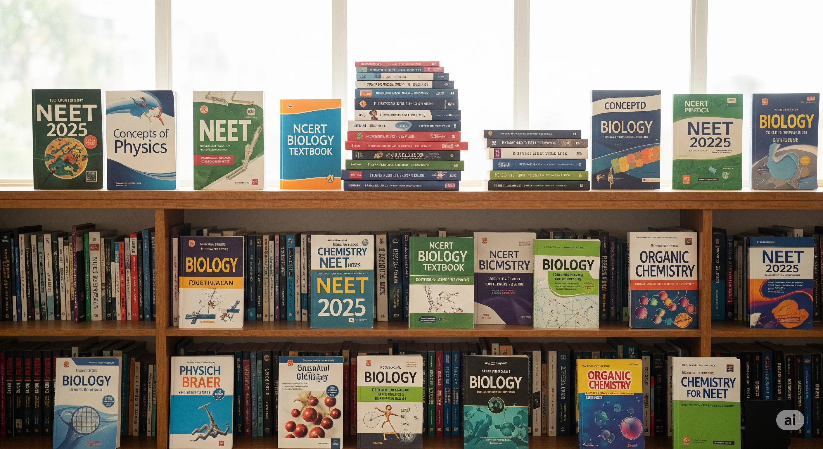 Best Books for NEET 2025 Preparation – Physics, Chemistry & Biology